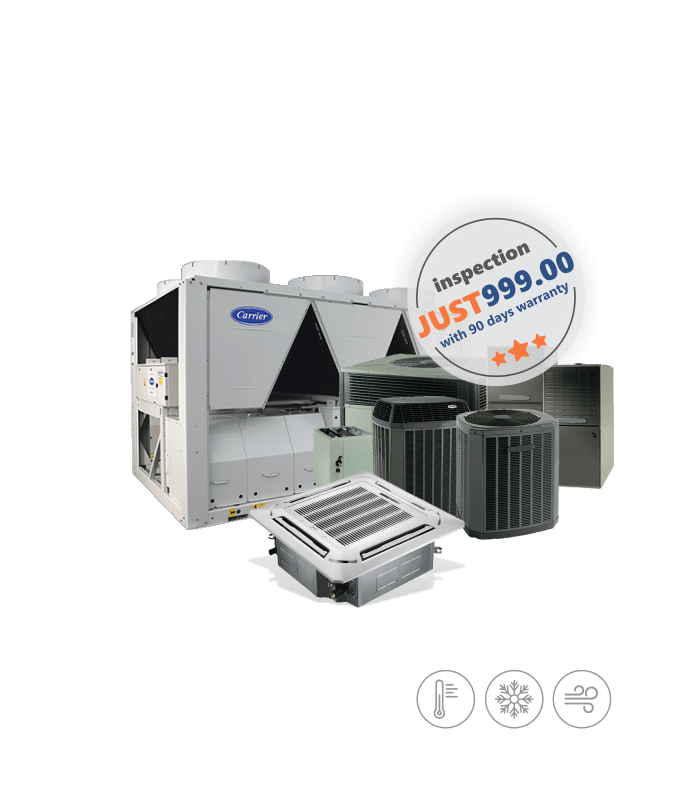 Commercial AC Repair, Air Conditioning System VRV, VRS, VRF