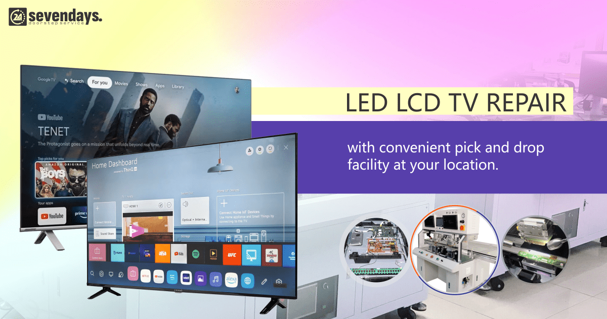 TV Repair Service | Best LED LCD TV Repair At Your Location | 24 Seven Days